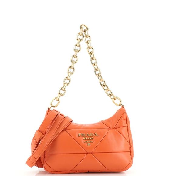 Prada | Bags | Prada System Convertible Shoulder Bag Quilted Nappa ...